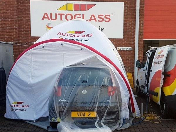 Autoglass BodyRepair - Inflatable Workshops - Inflatable Structures