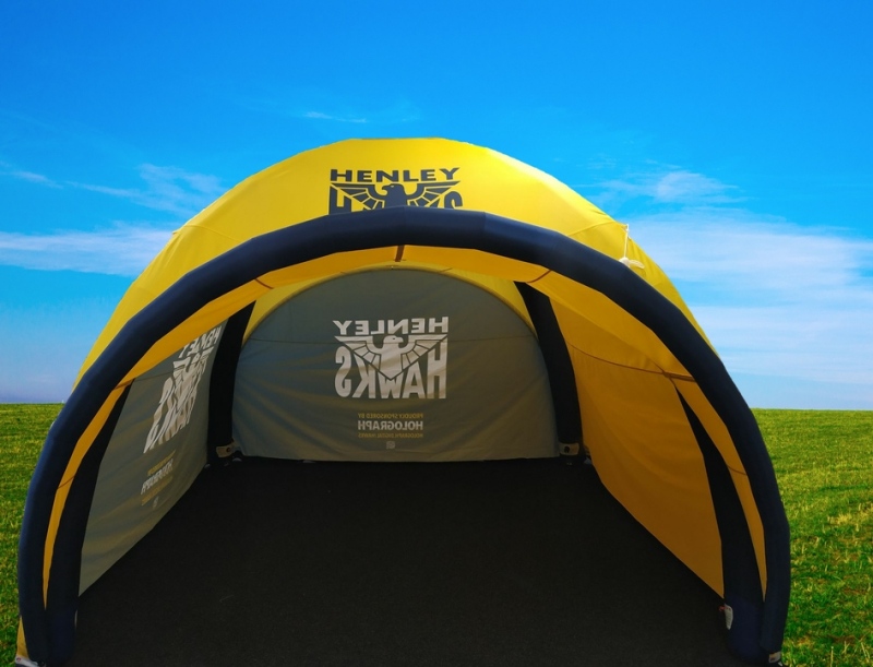 Henley Hawks Rugby Event Tent - Inflatable Structures